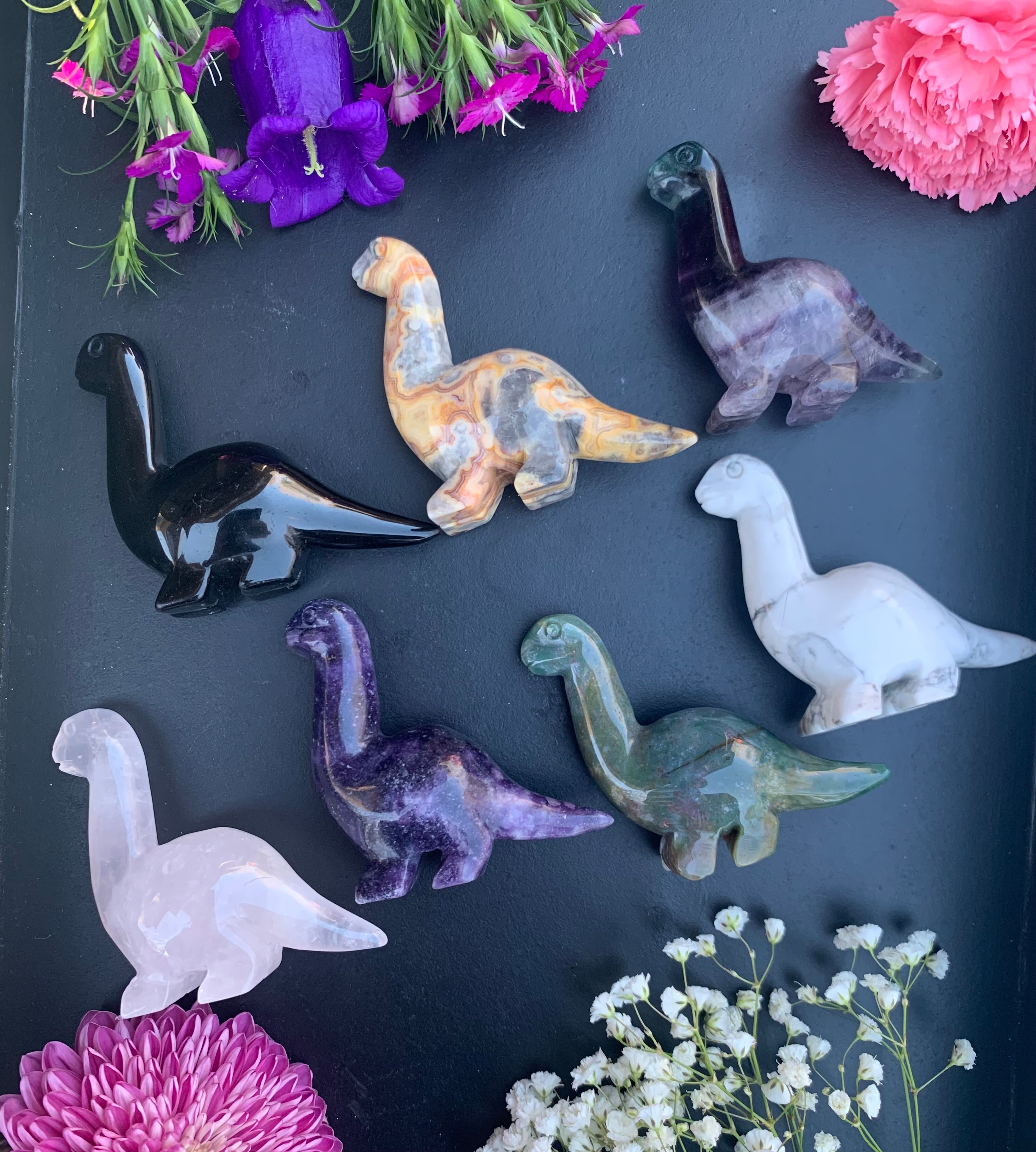 Crystal Dinosaurs – Scorpio Sun and Moon Dreamers
